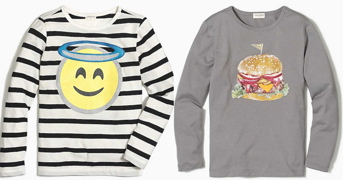 J. Crew Factory Girls T-Shirts as Low as $2 Shipped (Regularly $30) + More