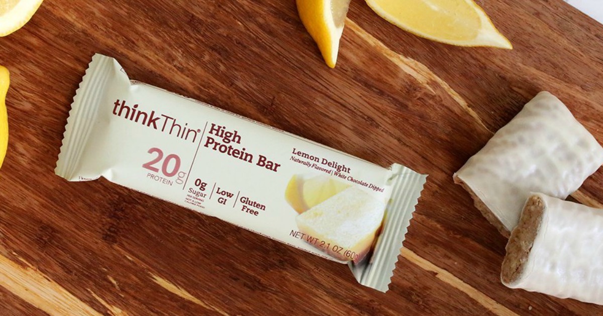 Amazon: thinkThin High Protein Bars 10-Count as Low as $7.73 Shipped ...