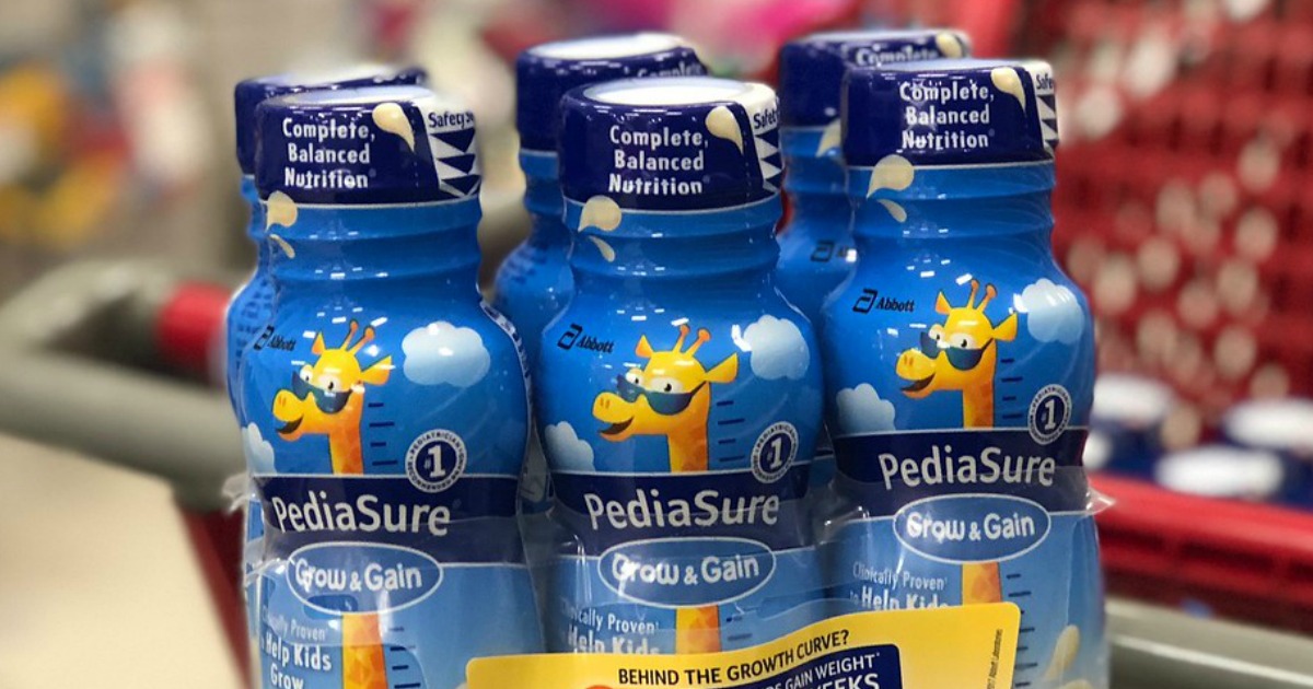 PediaSure Grow & Gain Nutrition Shakes 24-Pack Only $21.58 Shipped ...