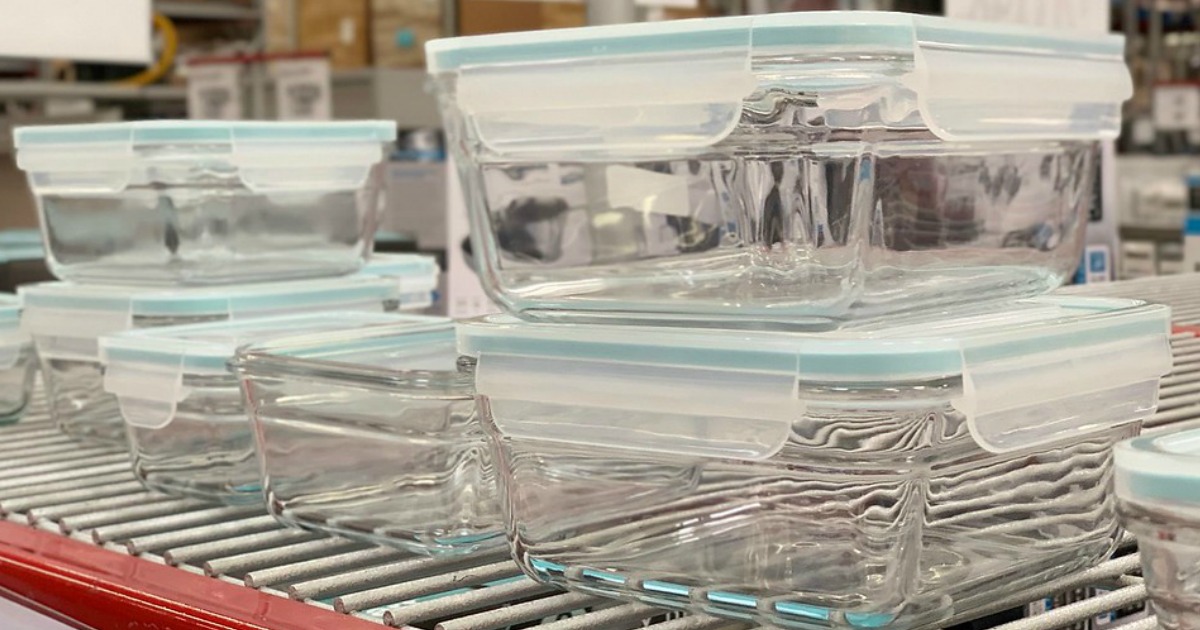 Sam's Club Member's Mark 24-Piece Glass Food Storage Set Only $20.98 ...
