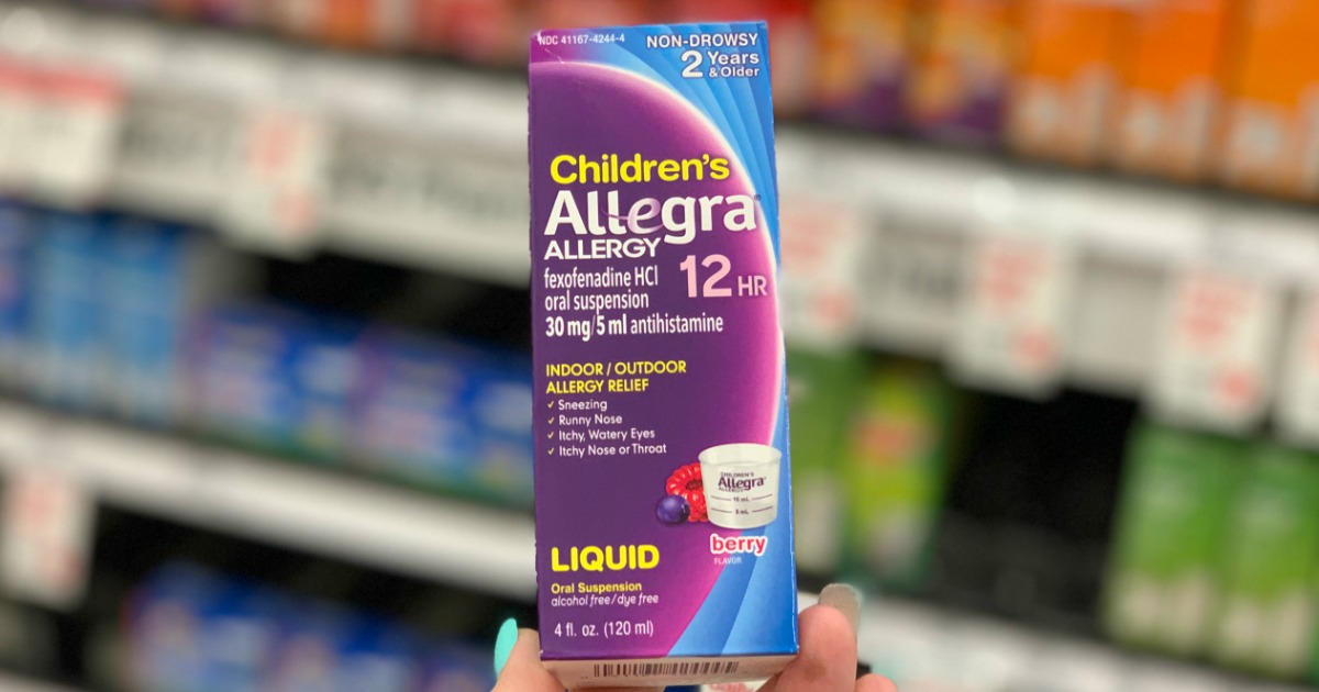 Children's Allegra Allergy Liquid Only $6.79 at Target (Regularly $11 ...