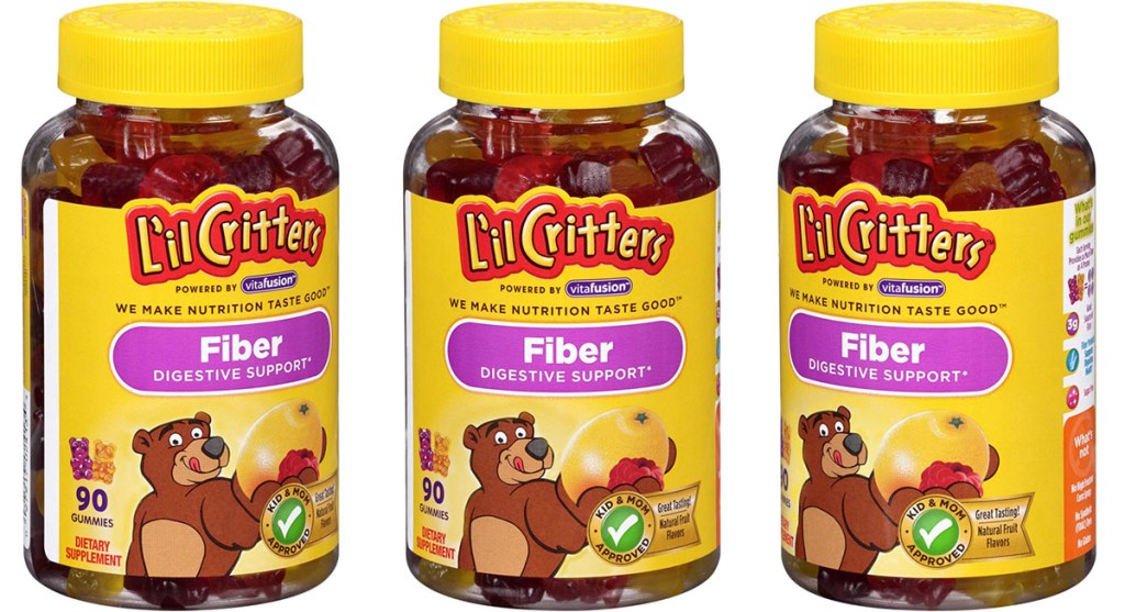 Amazon: L'il Critters Fiber Gummy Bears 90-Count Bottle as Low as $3.86 ...