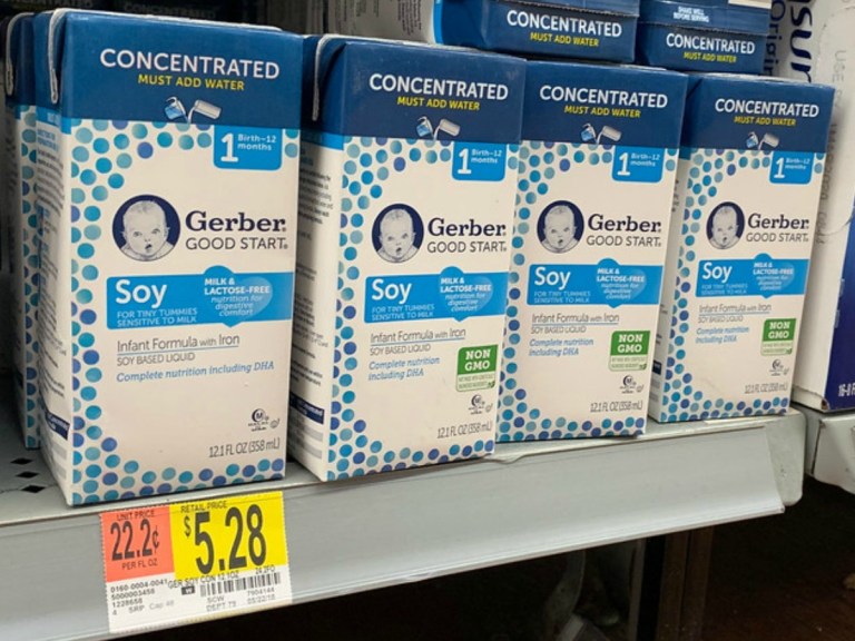 Gerber Infant Formula Only 28¢ at Walmart & More