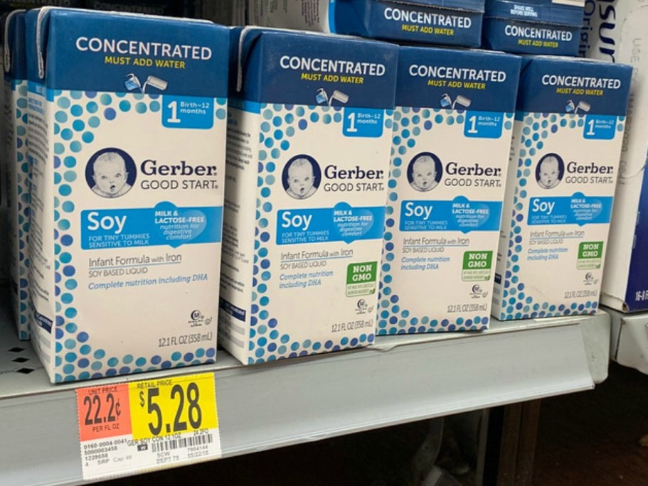 Gerber Infant Formula Only 28¢ at Walmart & More