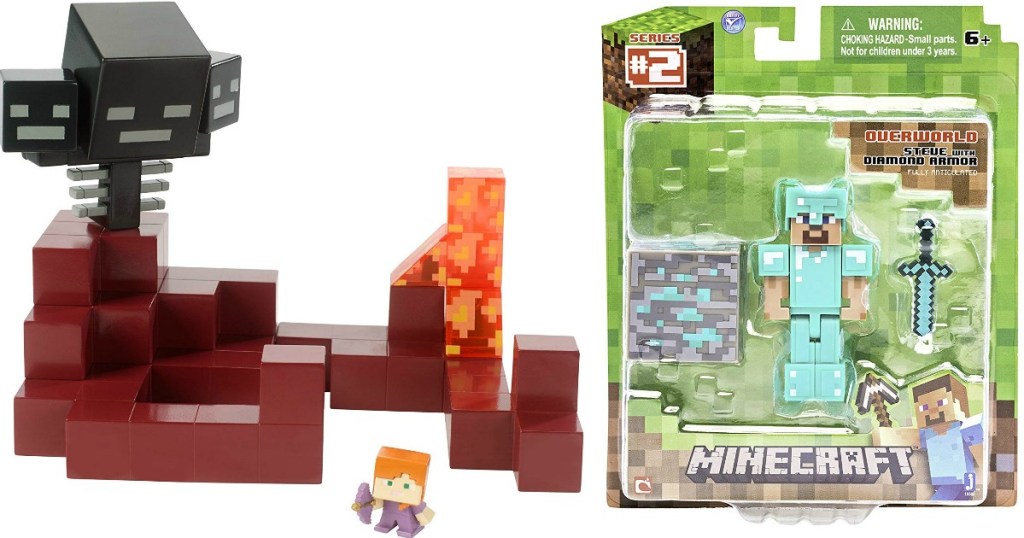 Over $85 Worth of Minecraft Toys Only $30 Shipped at Amazon
