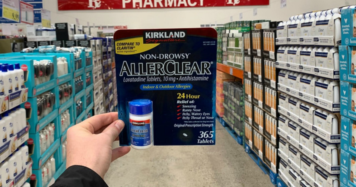 Kirkland Signature AllerClear 365-Count Tablets Only $7.99 at Costco + More