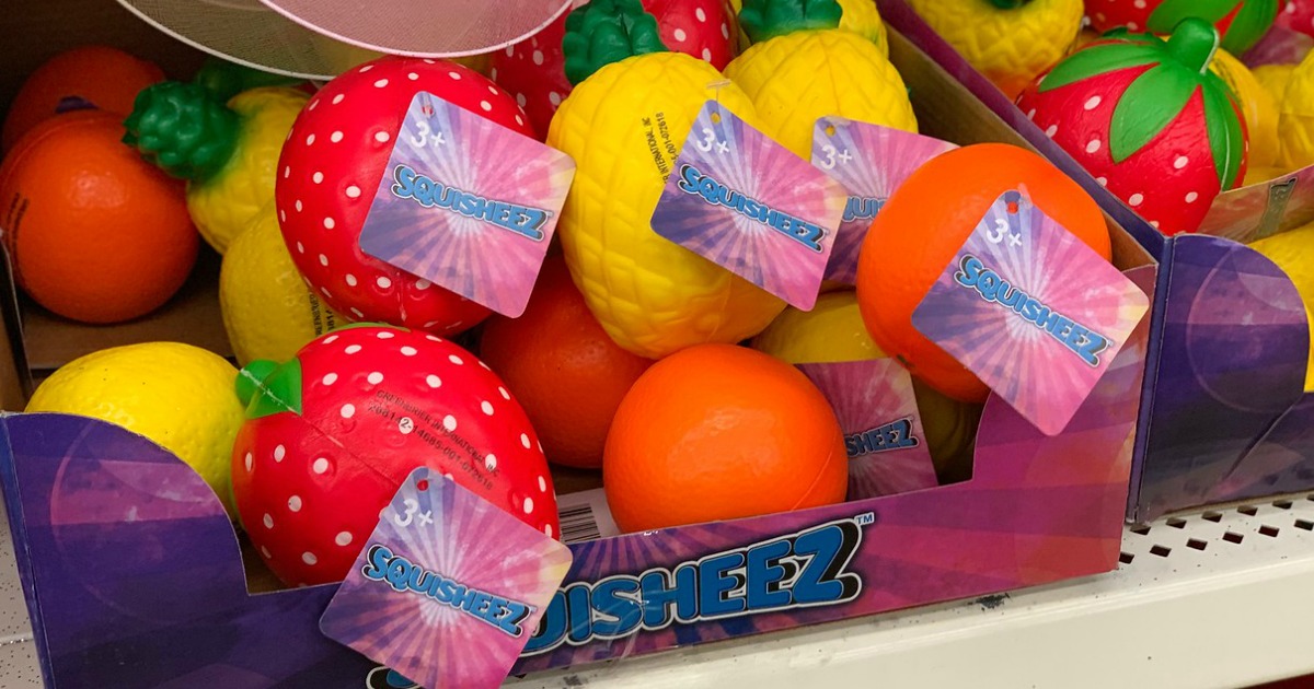 Fruit Squisheez Only $1 at Dollar Tree (Like Stress Balls)