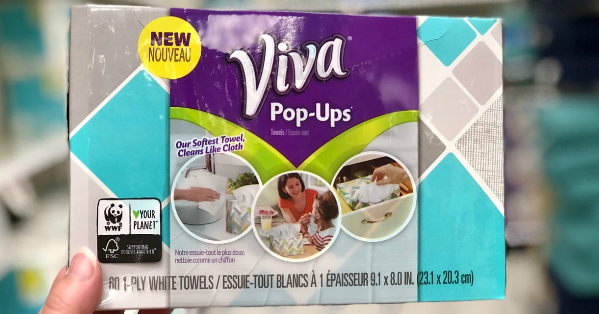 Amazon: Viva Pop-Ups Paper Towels 8-Pack Only $16.14 Shipped (Just $2 Each)