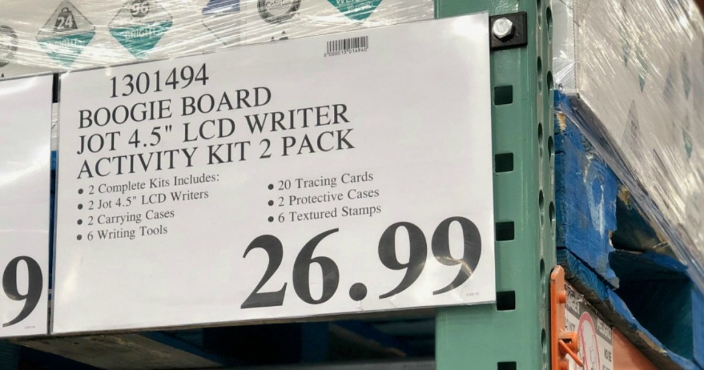 2-Pack Boogie Board Jot Pocket Electronic Notepads w/ Activity Kit Only ...