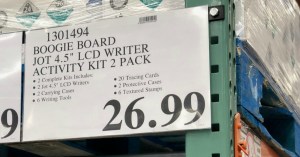 2-Pack Boogie Board Jot Pocket Electronic Notepads w/ Activity Kit Only ...