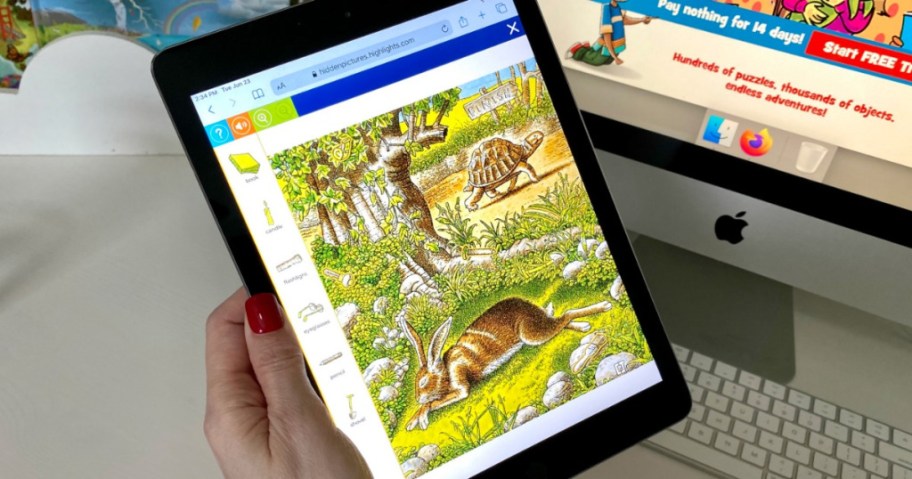 Try Digital Highlights Hidden Pictures Puzzles FREE for 14 Days