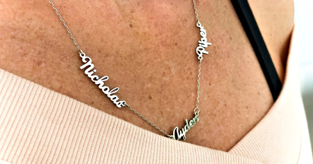 Best Custom Name Necklace Ever w/ Free Shipping (Gift Idea!)