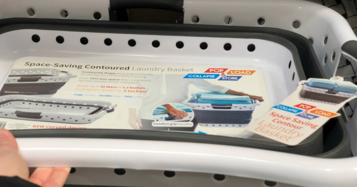 Pop & Load Collapsible Laundry Basket Just $12.99 at Costco (Great for ...