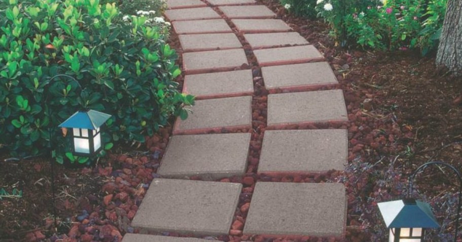 Square Concrete Patio Stones Just $1 on Lowes.com