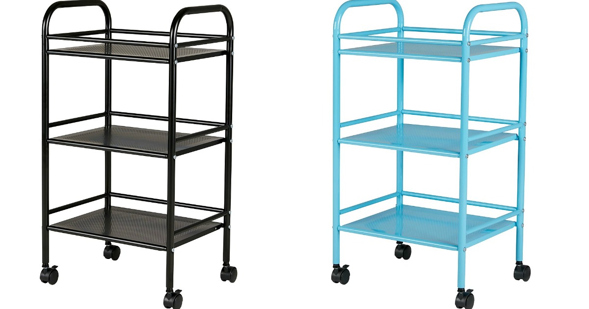 Staples 3-Shelf Rolling Carts as Low as $8.64 (Regularly $32)