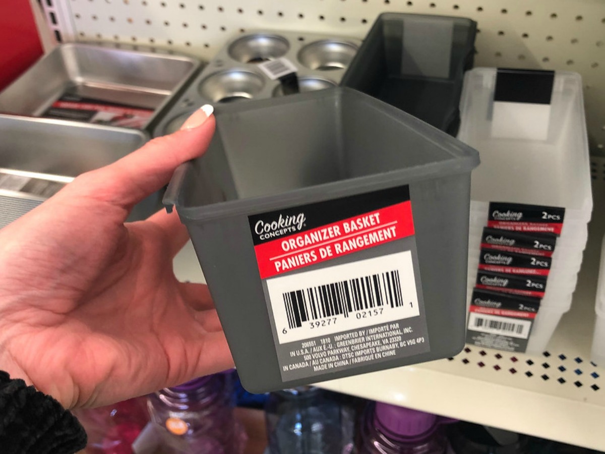 Dollar Tree Plastic Organizer Multi-Packs Only $1