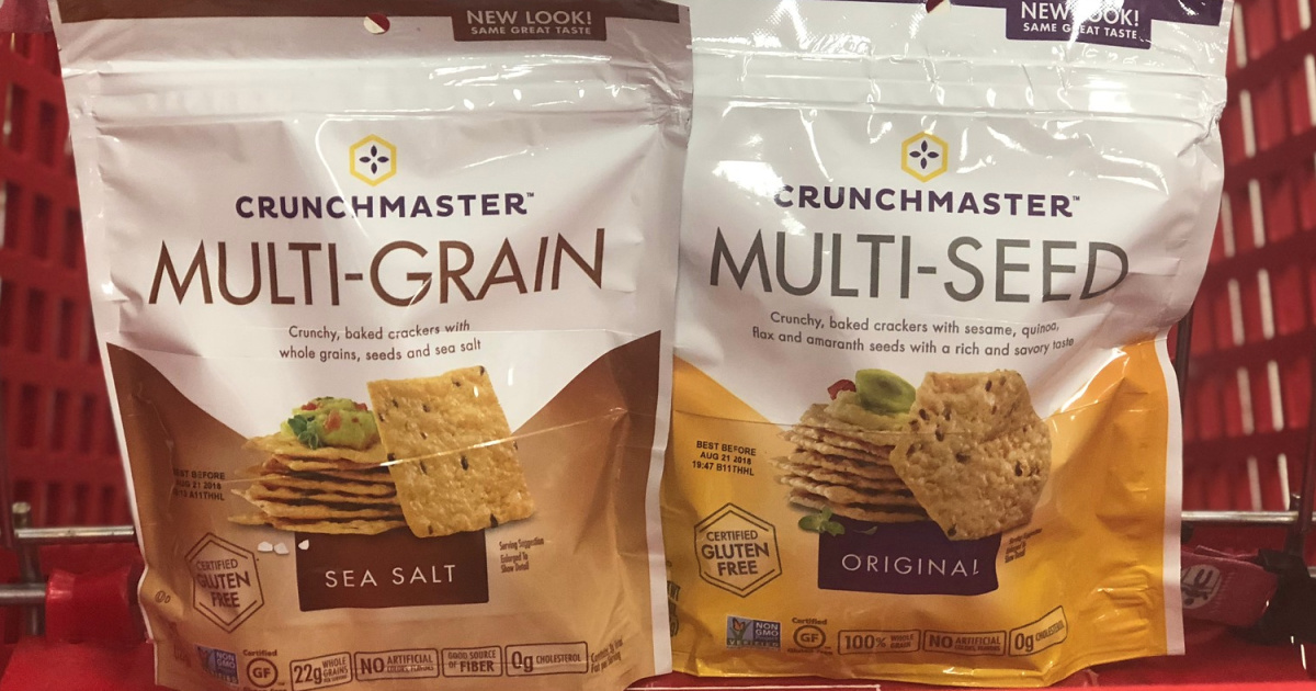 FREE Crunchmaster Crackers After Cash Back at Target