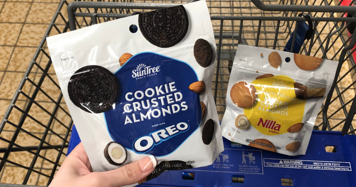 New OREO & Nilla Wafers Cookie Crusted Almonds Only $2.89 at ALDI