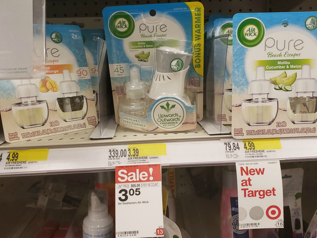 FREE Air Wick Scented Oil Starter Kit After Cash Back at Target