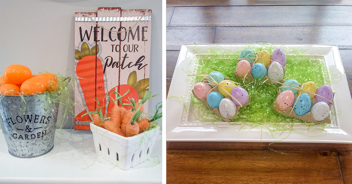 Make This Cute Easter Wreath for $6 with Dollar Tree Items