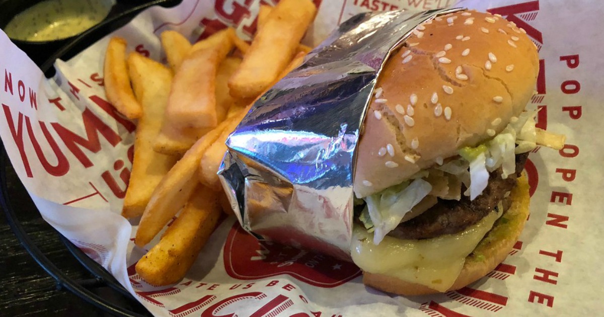 Free Red Robin Tavern Double Burger & Fries w/ Purchase of Burger ...