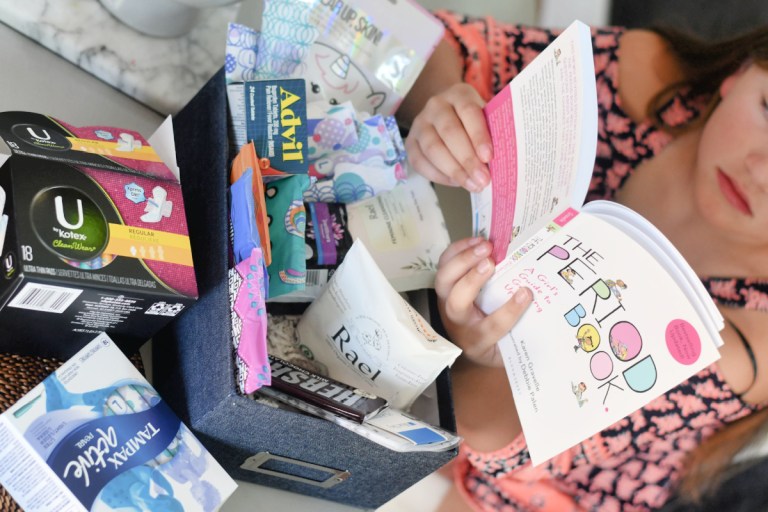 How to Make a DIY First Period Kit for Home & School | Hip2Save