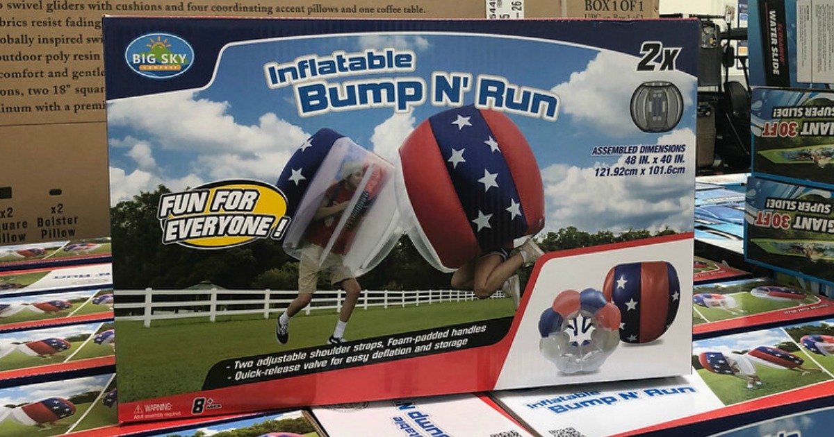 Inflatable Bump N' Run Set Just $39.98 at Sam's Club