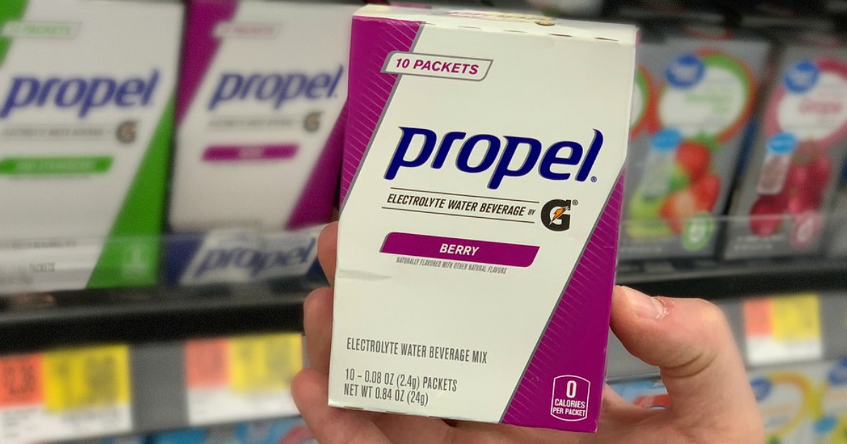 Amazon: Propel Powder Packets 50-Count Only $8.78 Shipped (Just 18¢ Each)
