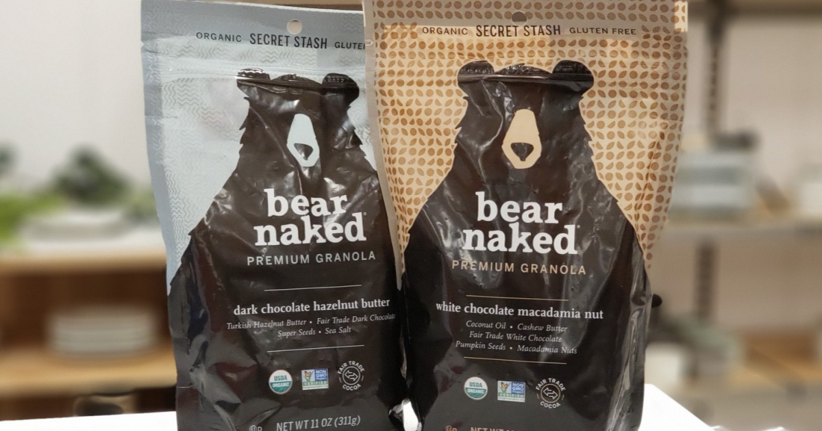 65% Off Bear Naked Premium Granola After Cash Back at Target