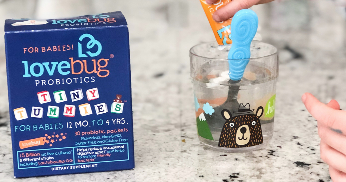 Amazon: Lovebug Tiny Tummies Probiotics 30-Count Only $9.90 Shipped