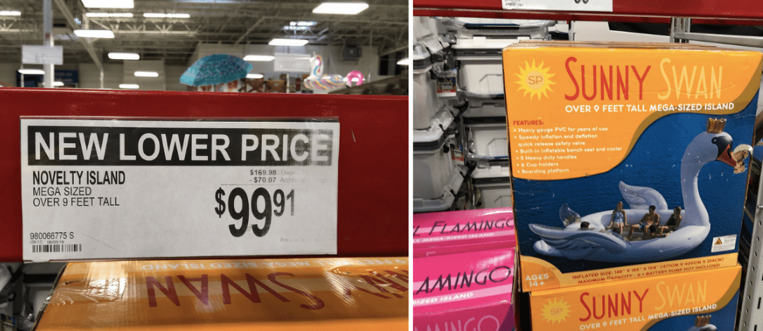 Sunny Swan Mega Sized Float Possibly Just $99.91