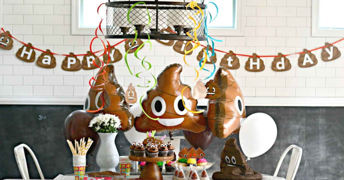 The Ultimate Poop Emoji Party Theme How-To Guide