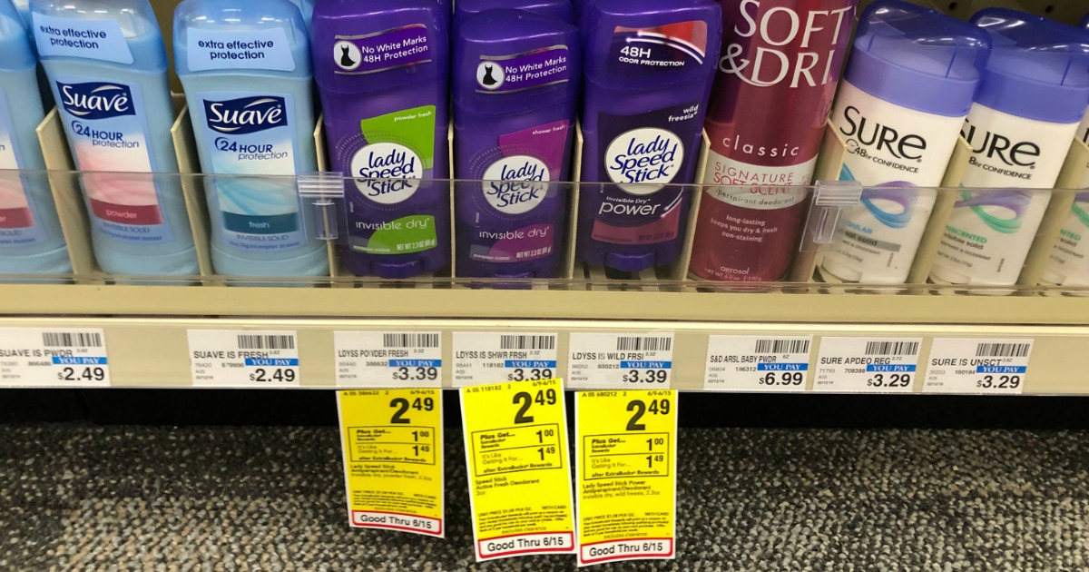 Lady Speed Stick Only 49¢ After CVS Rewards