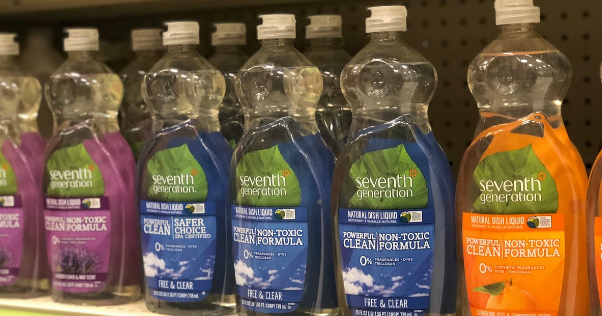 Seventh Generation Free & Clear Dish Soap 6-Pack Only $11.65 Shipped at ...