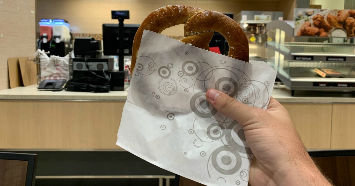 25% Off Target Café Pretzel (Just Use Your Phone)