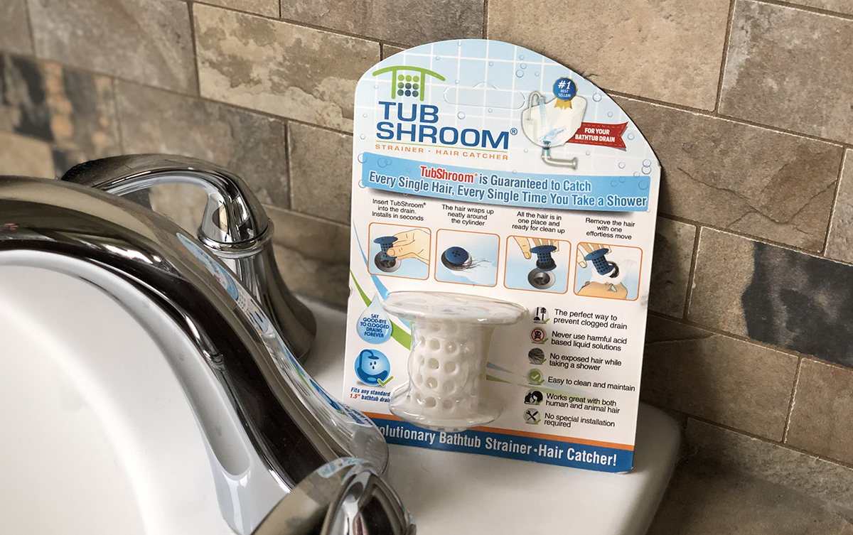 TubShroom Shower Strainer: Get Rid of Hair in Your Drain | Hip2Save