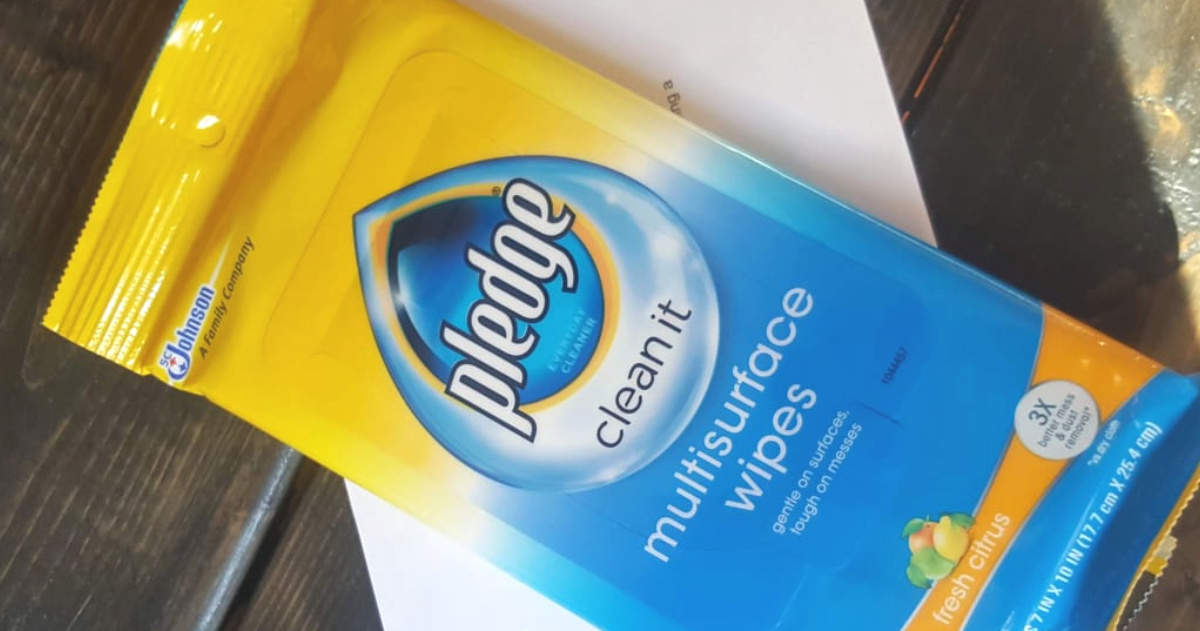 FOUR Pledge Wipes 25-Count Packs Only $5.99 Shipped at Amazon (Just $1. ...
