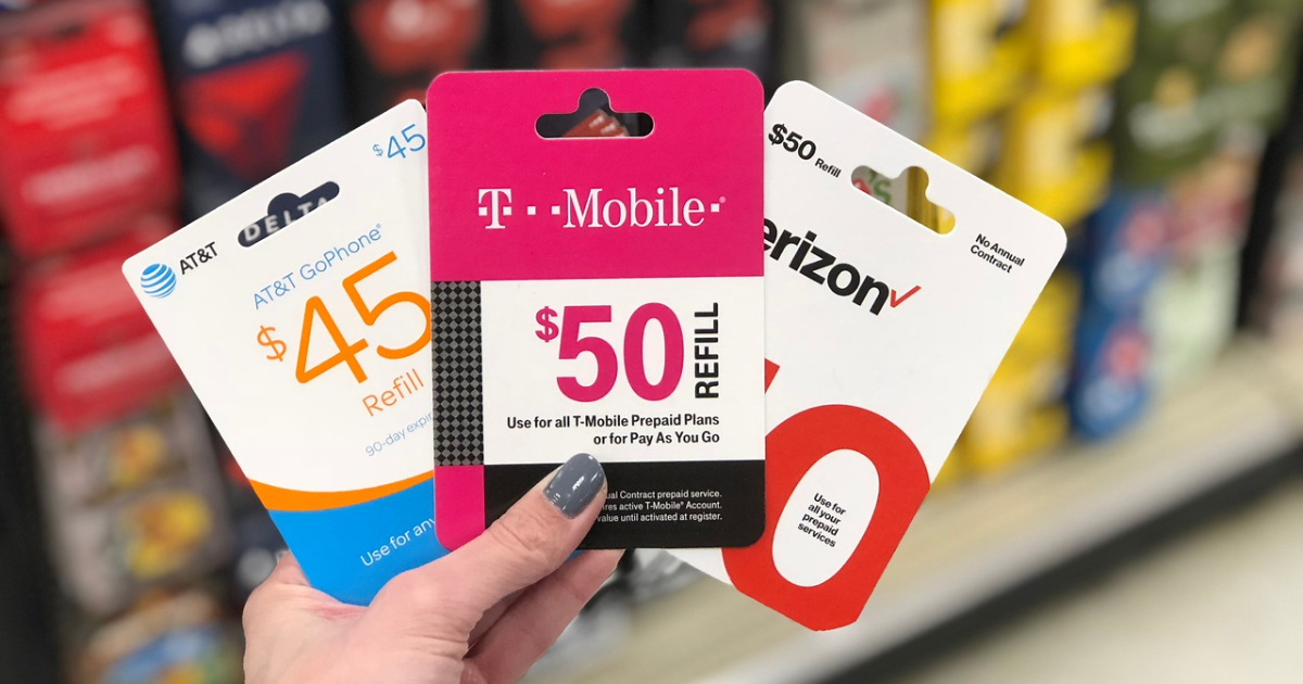 *Rare* 15% Off Prepaid Phone Cards at Target | Verizon, AT&T, T-Mobile ...