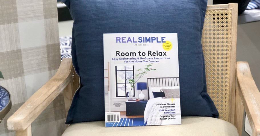 Get A Free Real Simple Magazine Subscription in 4 Minutes
