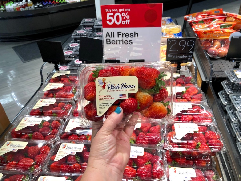 Buy One, Get One 50% Off Fresh Berries at Target