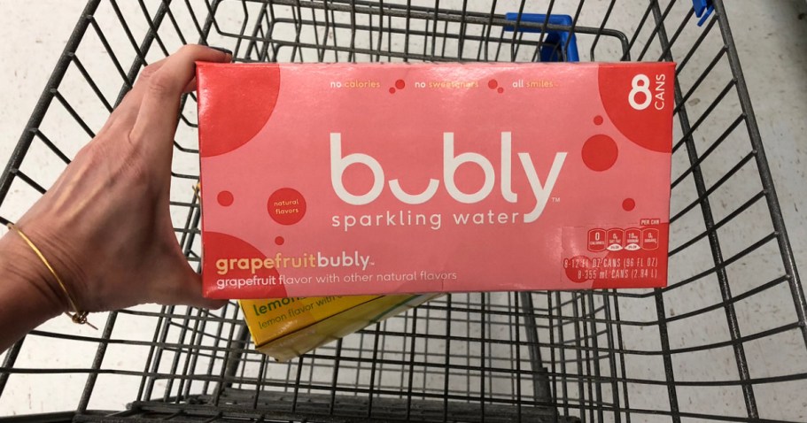 Bubly Sparkling Water 8-Pack ONLY $3.72 on Walmart.com | Just 47¢ Per ...