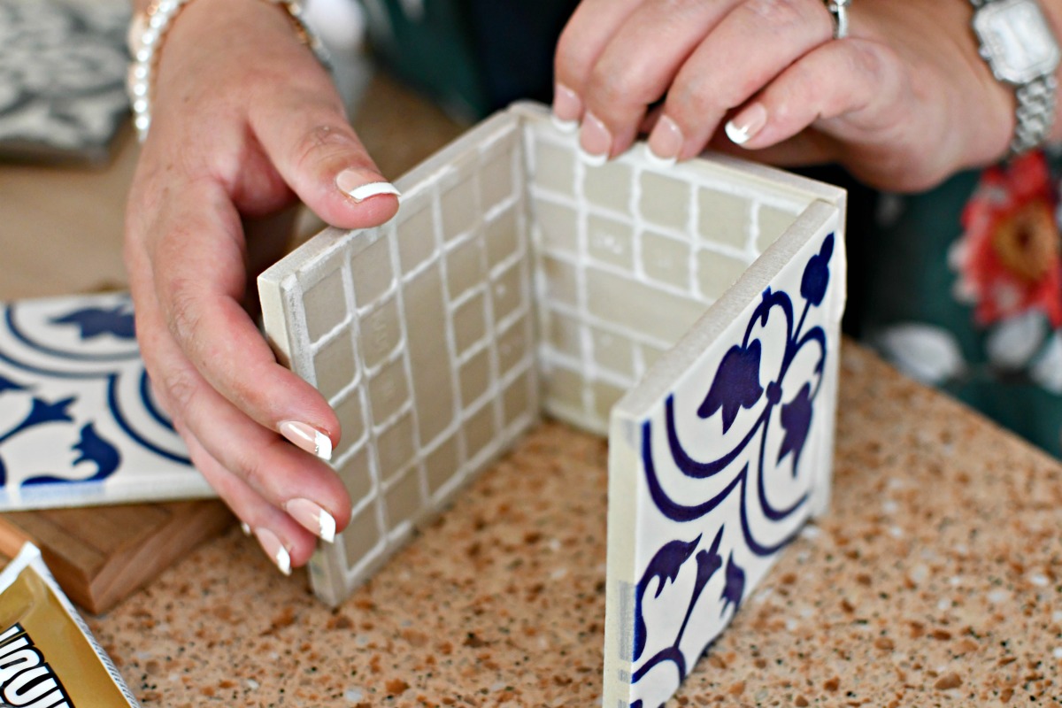Simple DIY Planter Box or Pencil Holder Using Leftover Tiles | Hip2Save