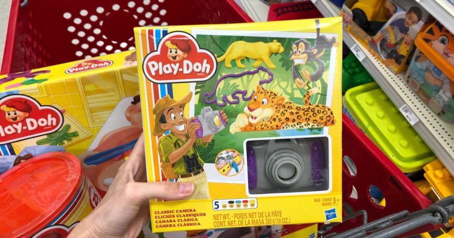 Classic Play-Doh Toys in Retro-Style Packaging at Target
