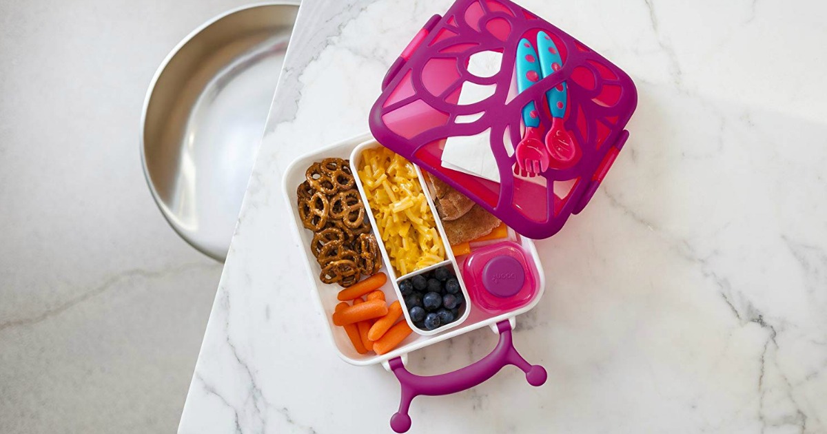 Boon Bento Snail Lunch Box Only $14 | Comes w/ Ice Pack, Removable ...