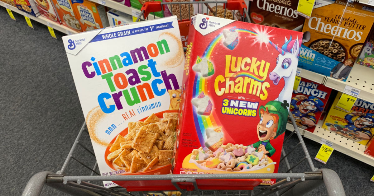 General Mills Cereal Just 99¢ Each After Cash Back at CVS | Hip2Save