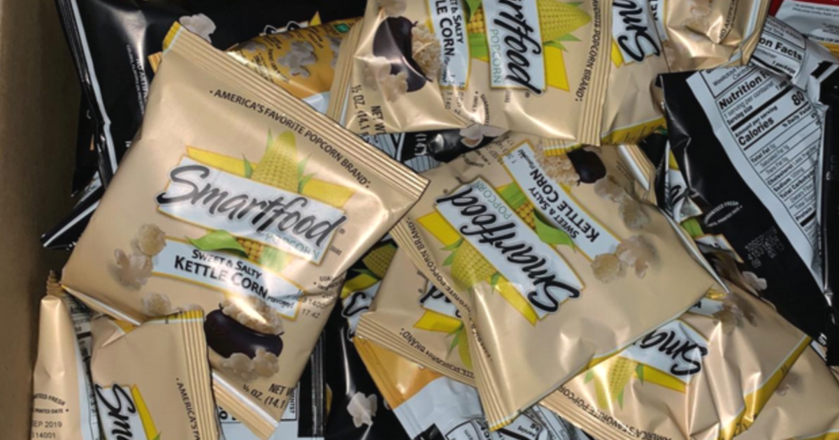 Smartfood Popcorn Variety Pack 40-Count Only $8.74 Shipped at Amazon ...