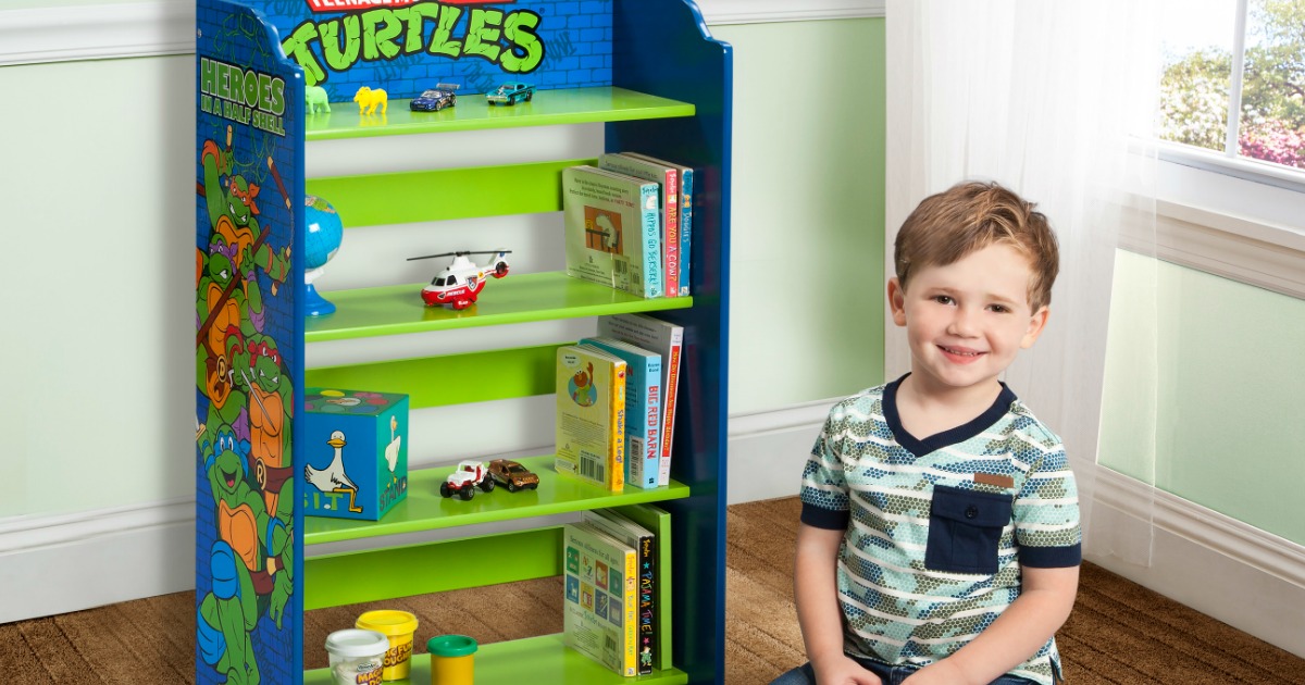 Delta Children Teenage Mutant Ninja Turtles Wood Bookshelf Just $19.98 ...