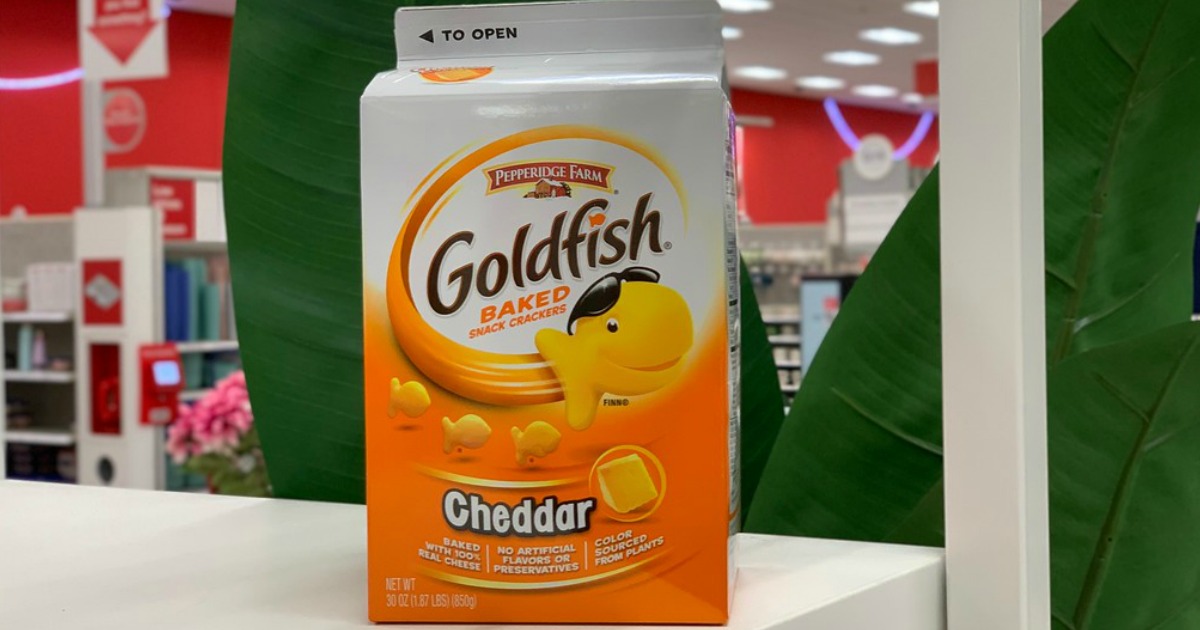 Pepperidge Farm Goldfish Crackers 30oz Carton Only $5.39 at Target (In ...