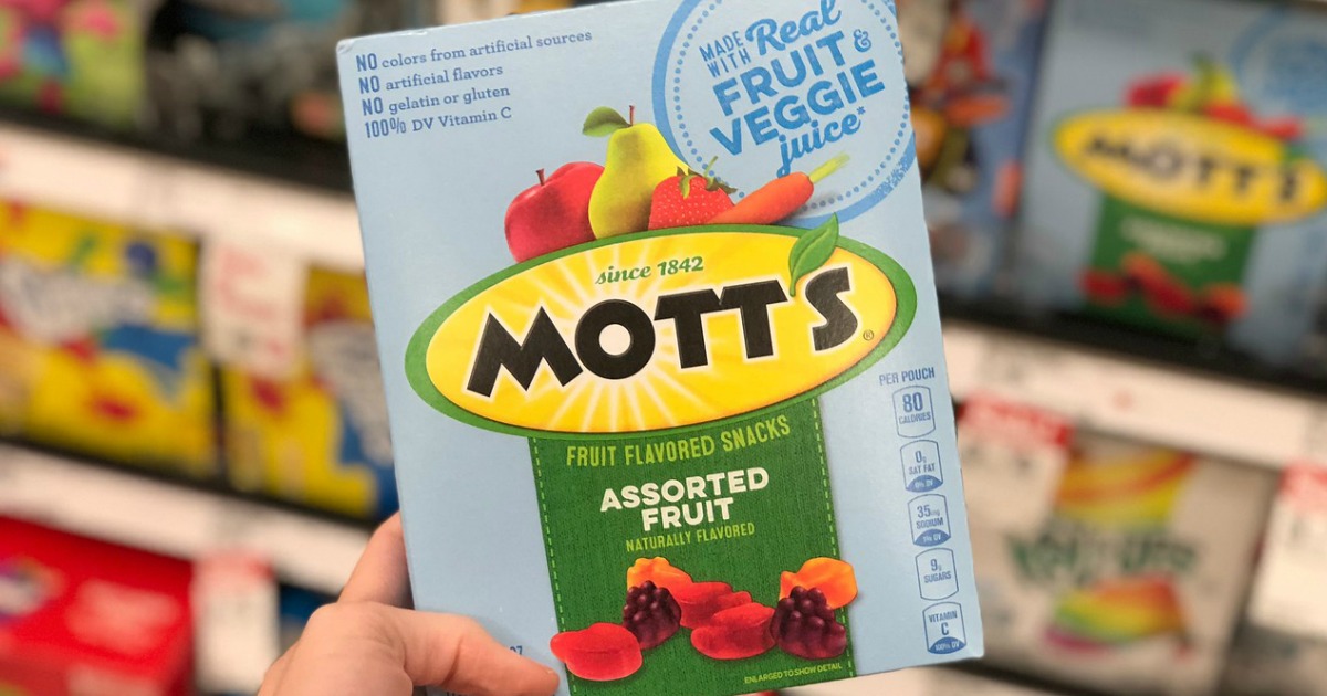 Mott’s Fruit Snacks 132-Count Only $15 Shipped on Amazon (Just 11¢ Per ...