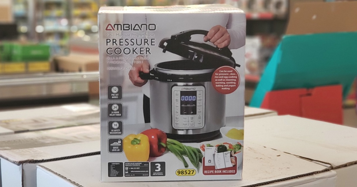 9-in-1 Programmable Pressure Cooker Only $39.99 at ALDI | Instant Pot ...